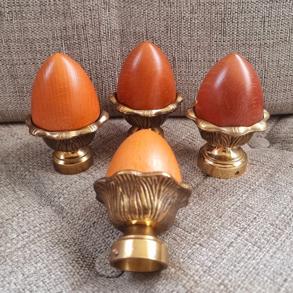 Acorn Finial - Etsy