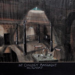 Ragtime' 1982 Movie Production Film Set Original Interior Design ...