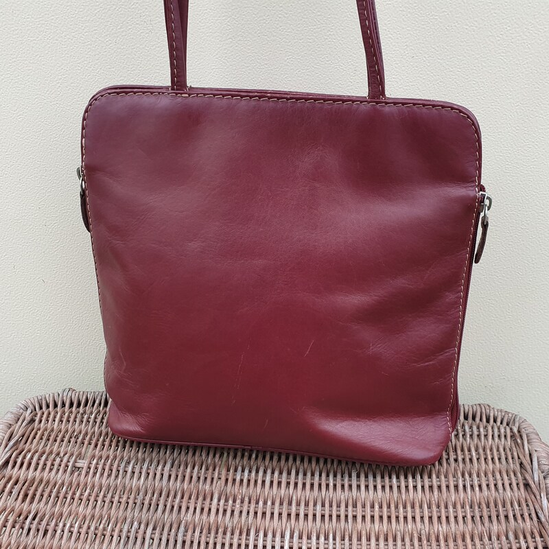 Dark Red Leather - Etsy