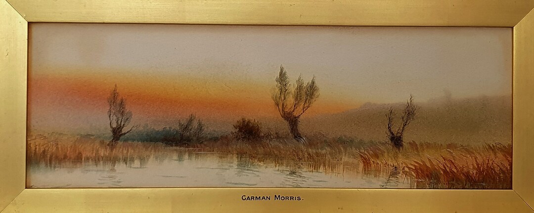 Garman Morris (active 1900-1930) Original Watercolour Painting Titled ...