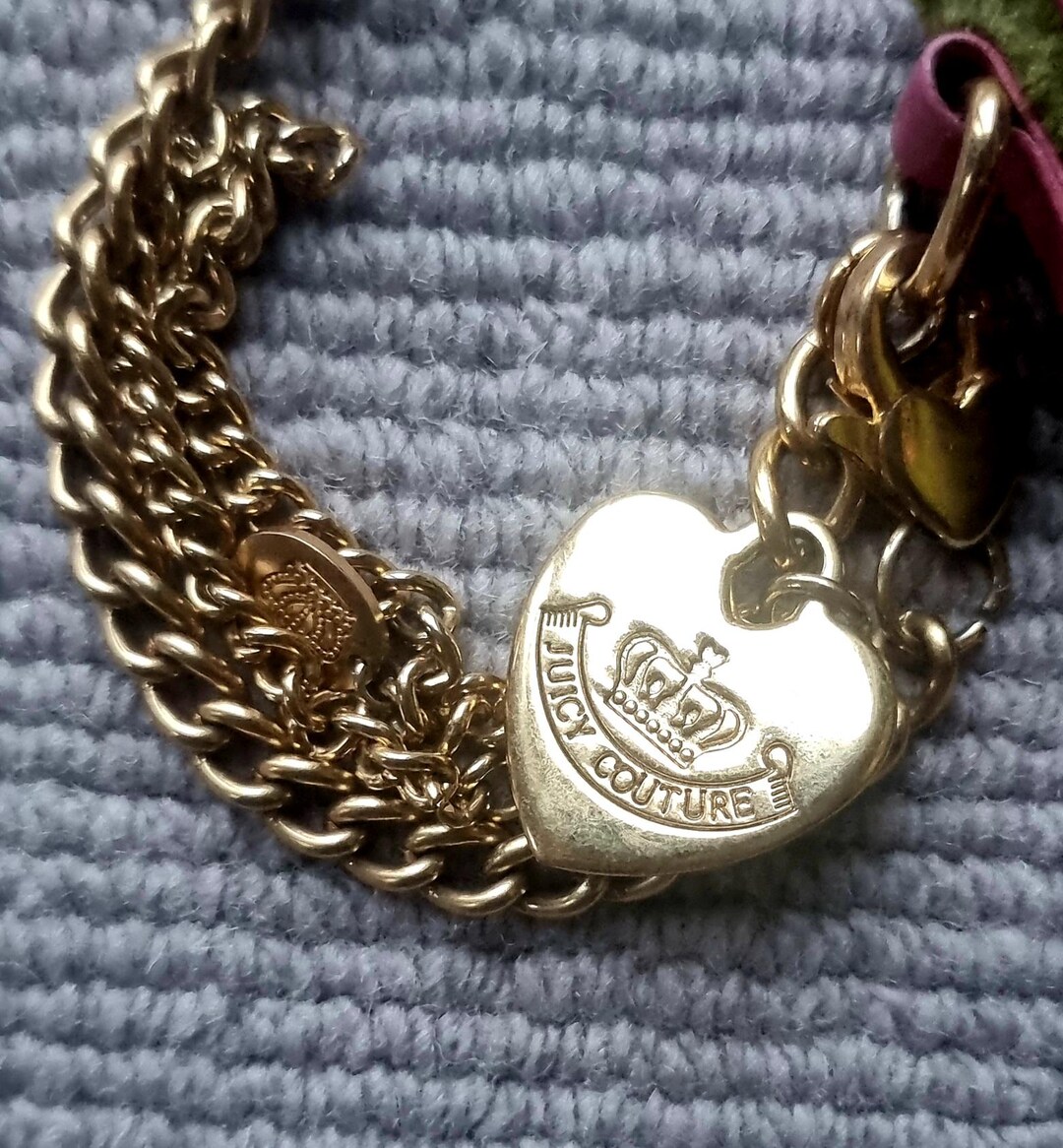 Juicy Couture Ipod Nano Original / 2nd Generation Case, Gold Chain and ...