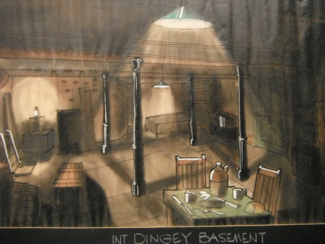 Ragtime' 1982 Movie Production Film Set Original Interior Design ...