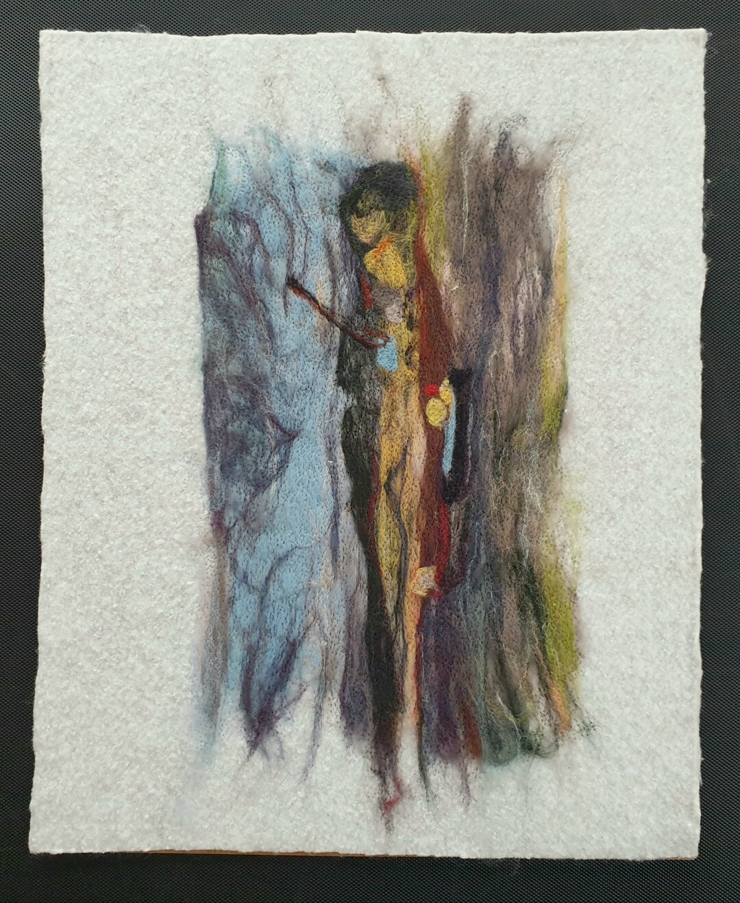 Female Figurative Abstract Original Felting Fine Art - Etsy