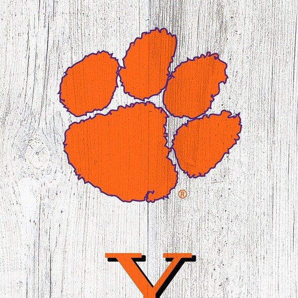 Clemson Sign - Etsy