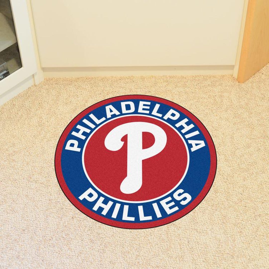 Philadelphia Phillies Mat Roundel Round Shaped Mat 27" Diameter - Etsy