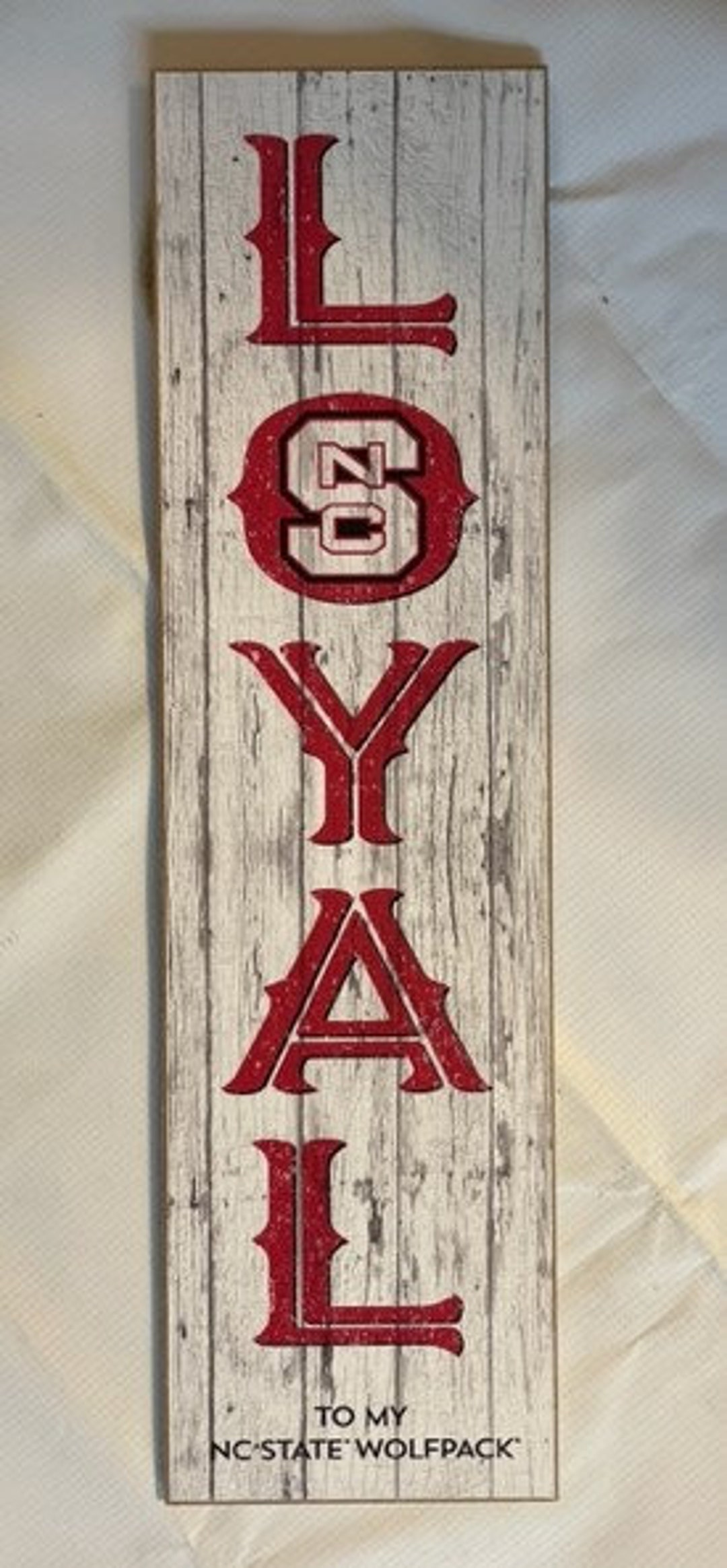 North Carolina State Loyal Wood Plaque Sign 20 X 5.5 - Etsy