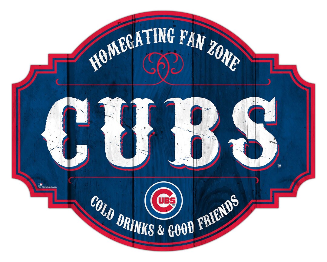 Chicago Cubs 24'' Homegating Tavern Sign 24" - Etsy