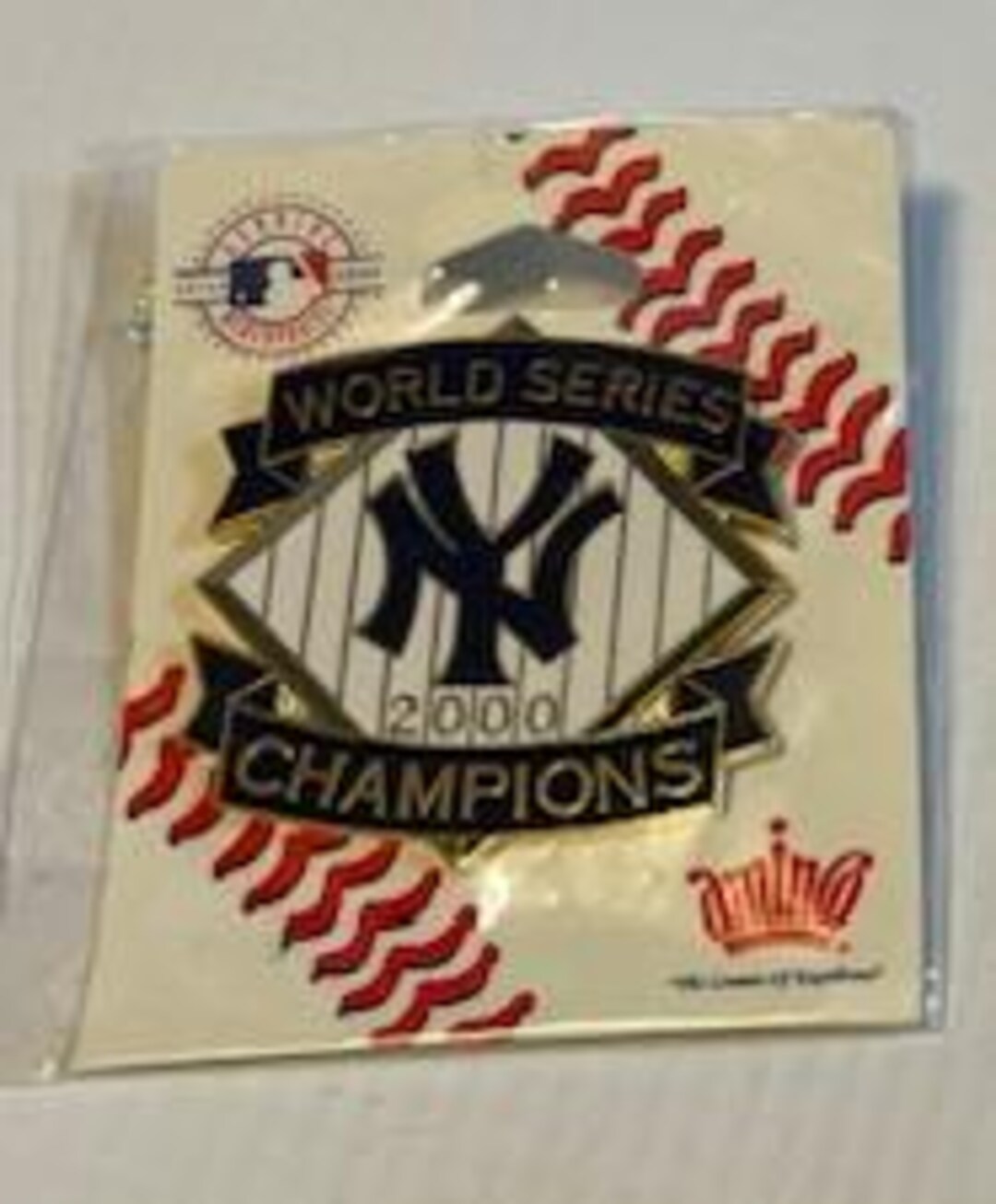 New York Yankees 2000 World Series Champions Pin - Etsy