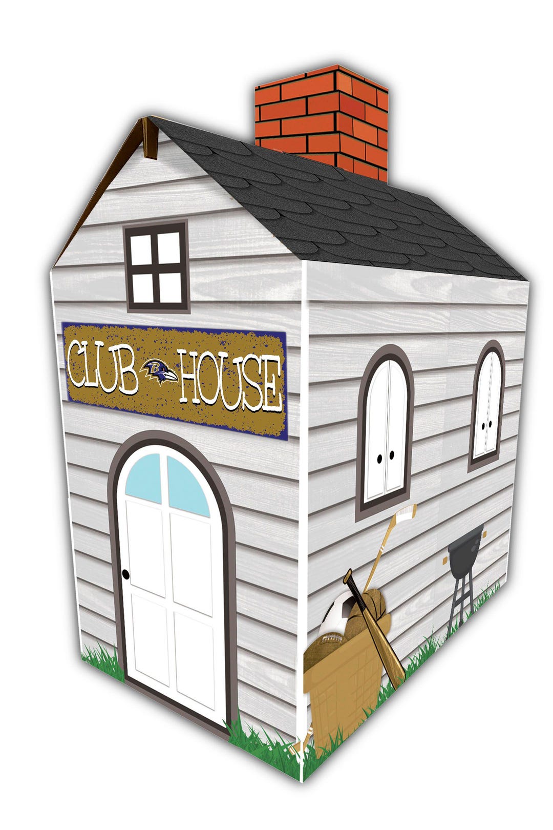 Baltimore Ravens Cardboard Clubhouse - Etsy