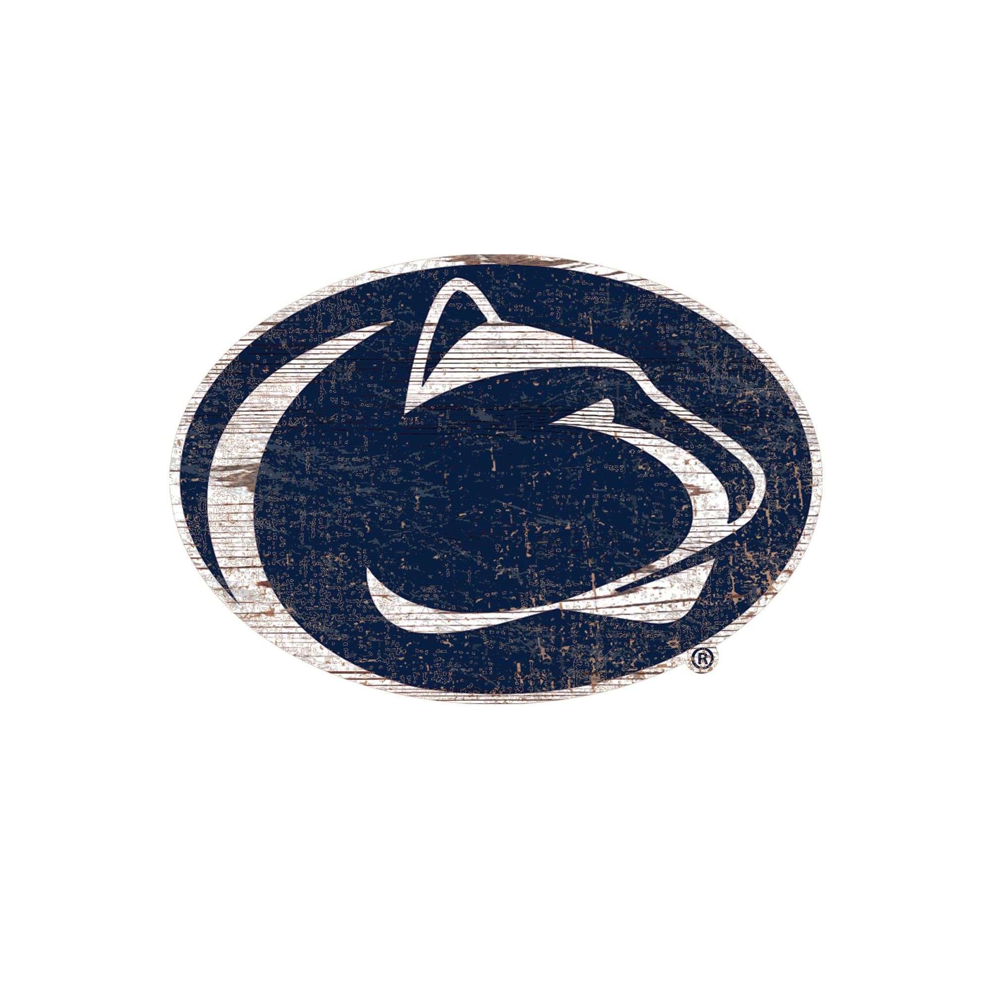 Penn State Distressed Logo Cut Out Wood Sign 24" Diameter Select NEW - Etsy