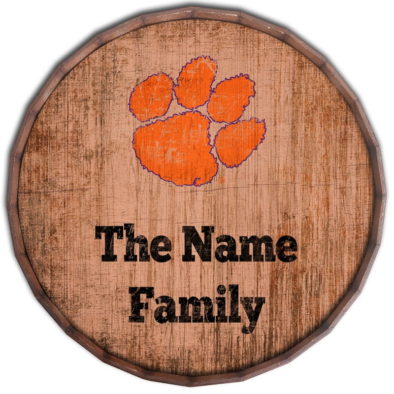 Clemson Sign - Etsy