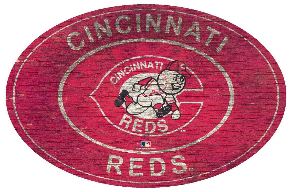 Cincinnati Reds Historic Throwback Wall Art 46 - Etsy UK