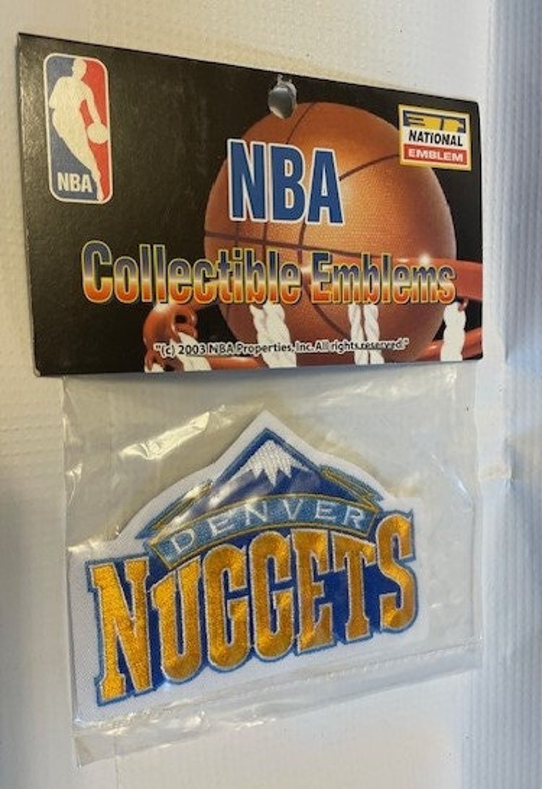 Denver Nuggets Embroidered Patch 4 1/2 X 3 1/2 - Etsy