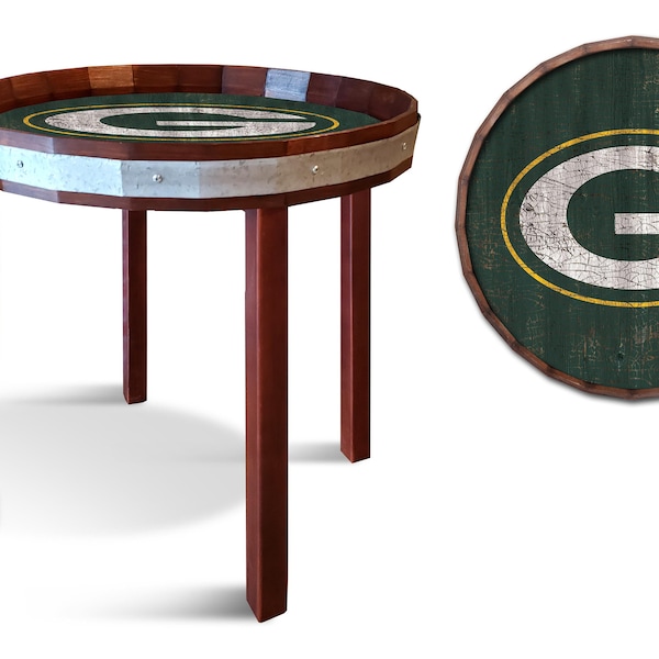 Green Bay Packer Coffee Table - Etsy