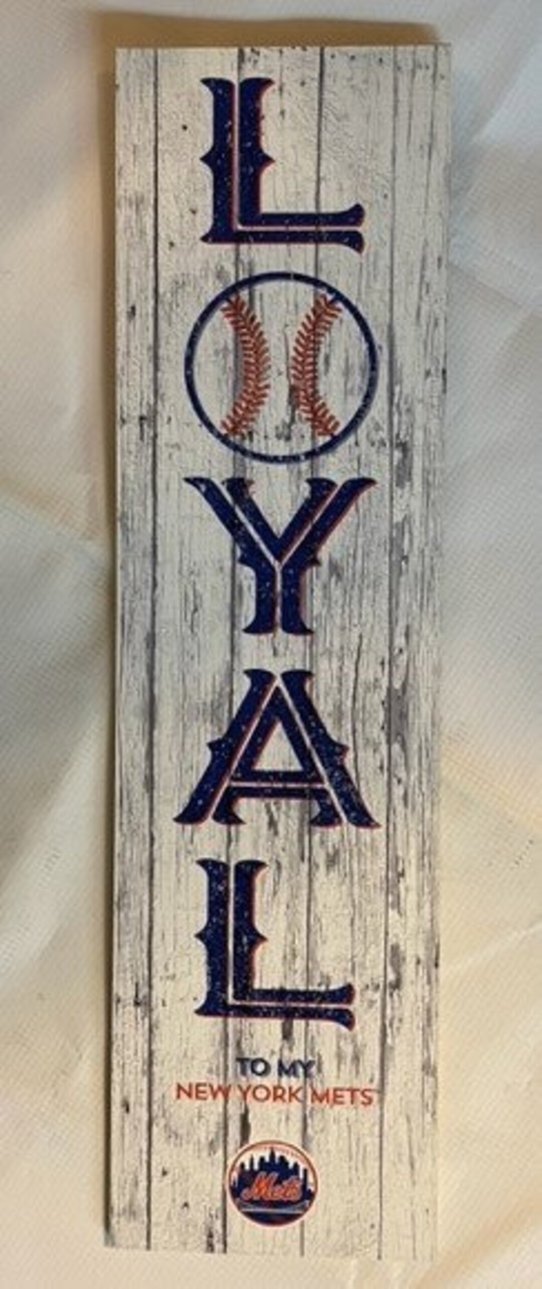 New York Mets Loyal Wood Plaque Sign 20 X 5.5 - Etsy