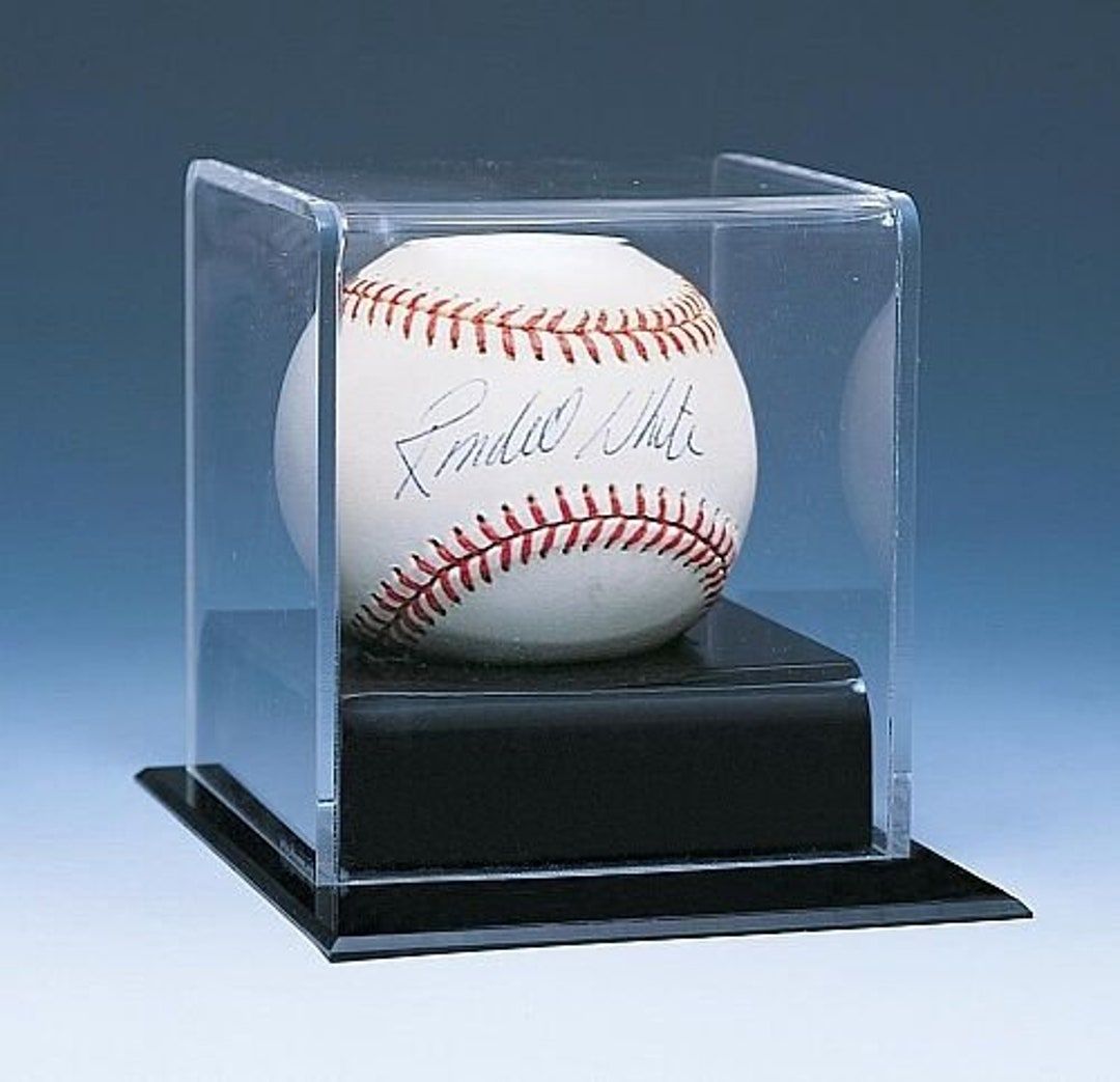 Baseball Display Case Deluxe Single Baseball Display Case - Etsy