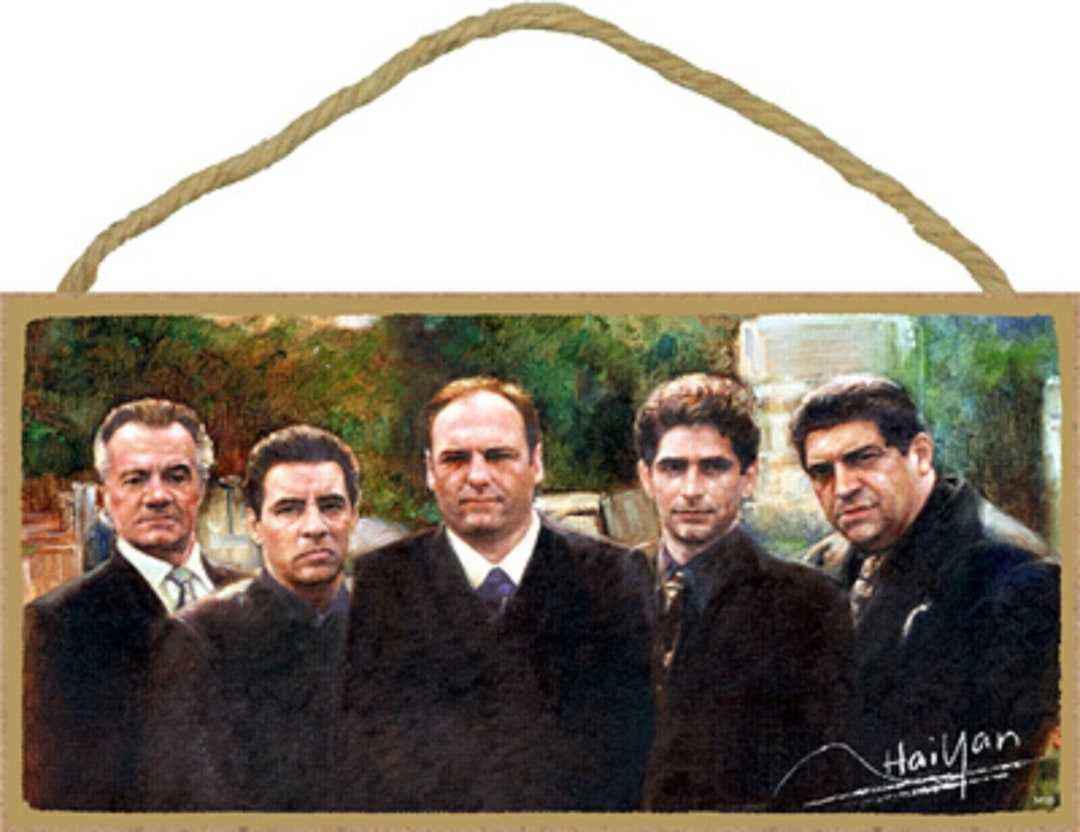 The Sopranos Plaque 5" X 10" Wood Sign - Etsy