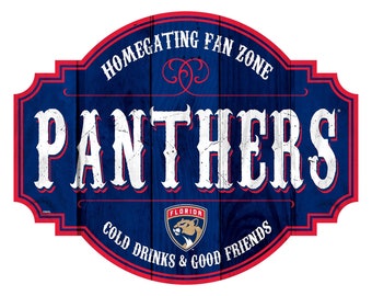 Florida Panthers Sign - Etsy