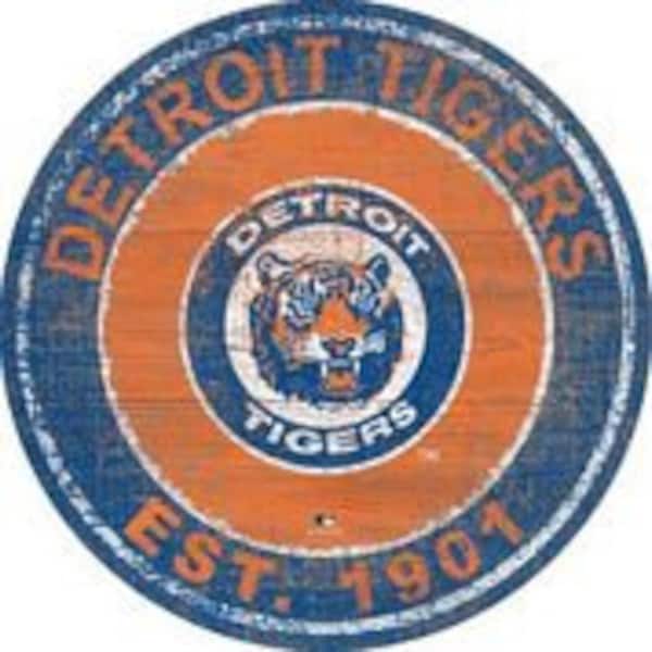 Detroit Tigers Clock - Etsy