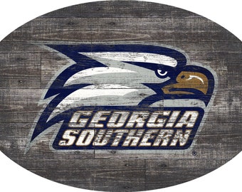 Georgia Southern Wood Sign - Etsy