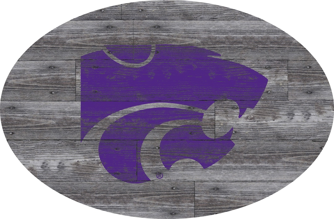 Kansas State Sign Wall Art 46" Distressed & Weathered Sign - Etsy