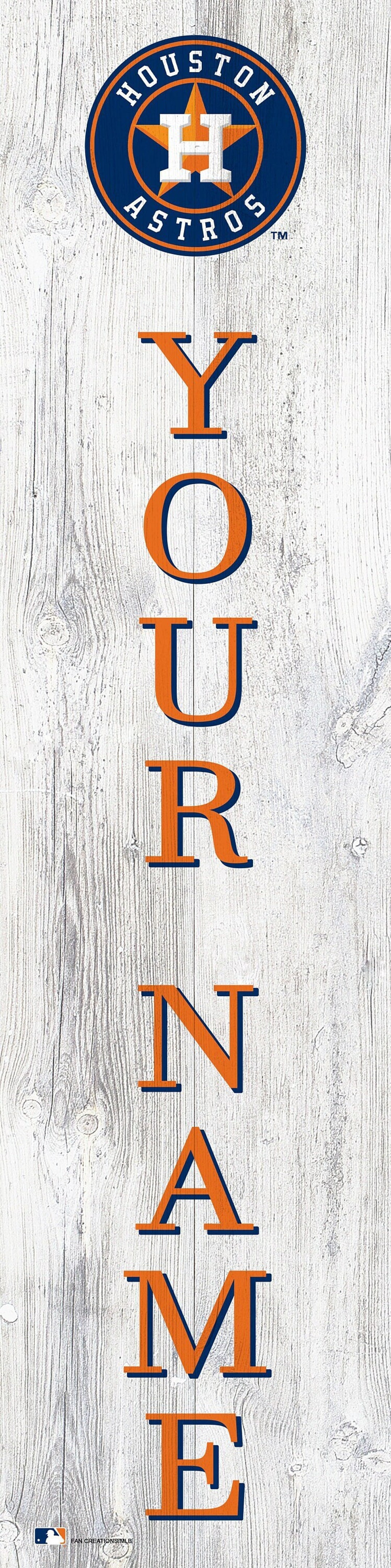 Houston Astros Sign Personalized Leaner Sign 48" - Etsy