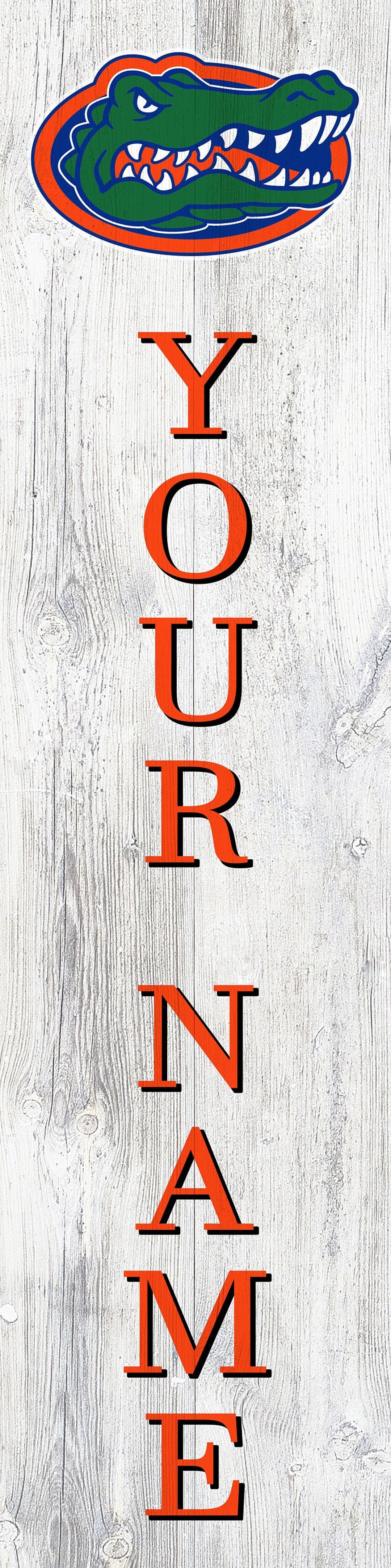 Florida Gators Sign Personalized Leaner Sign 48" - Etsy