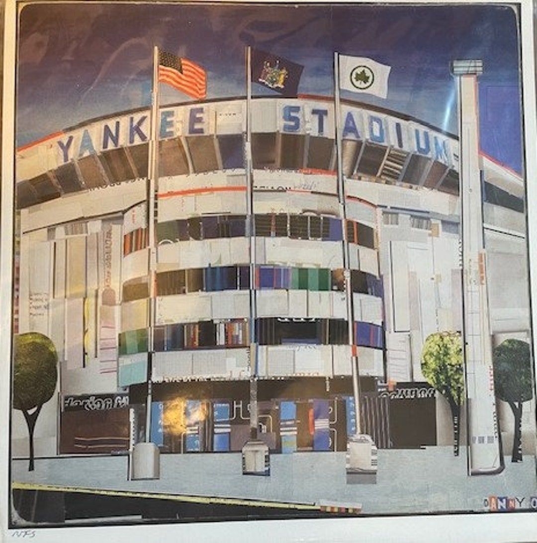 Yankee Stadium Limited Edition Lithograph Exterior 12" X 12" NFS - Etsy