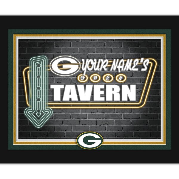 Green Bay Packer Neon Sign - Etsy