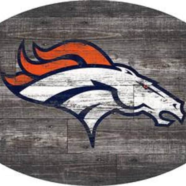 Denver Broncos Sign - Etsy