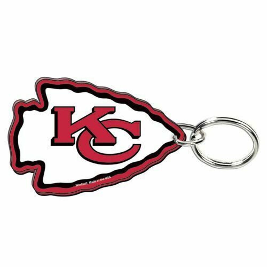 Kansas City Chiefs Acrylic Keychain - Etsy