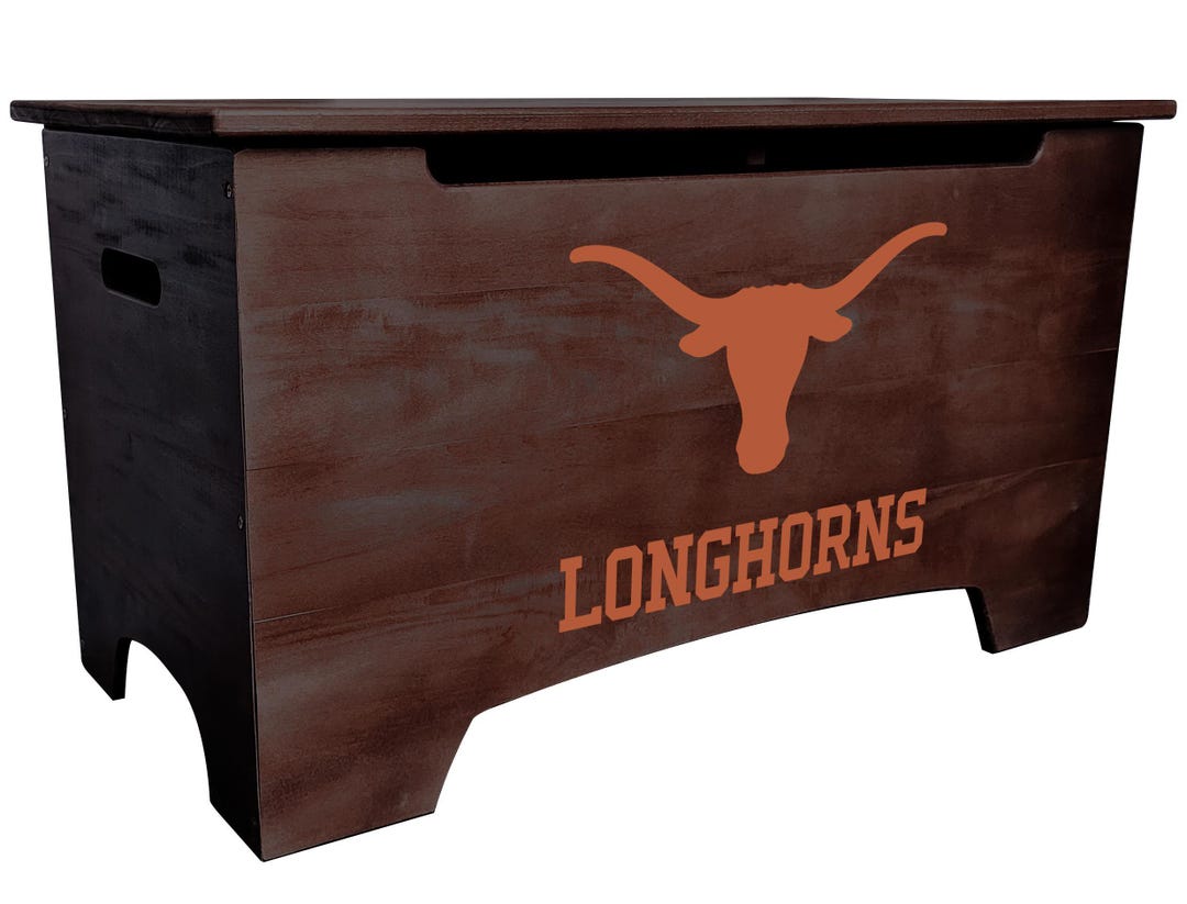 Texas Longhorns Toy Box Storage Chest - Etsy