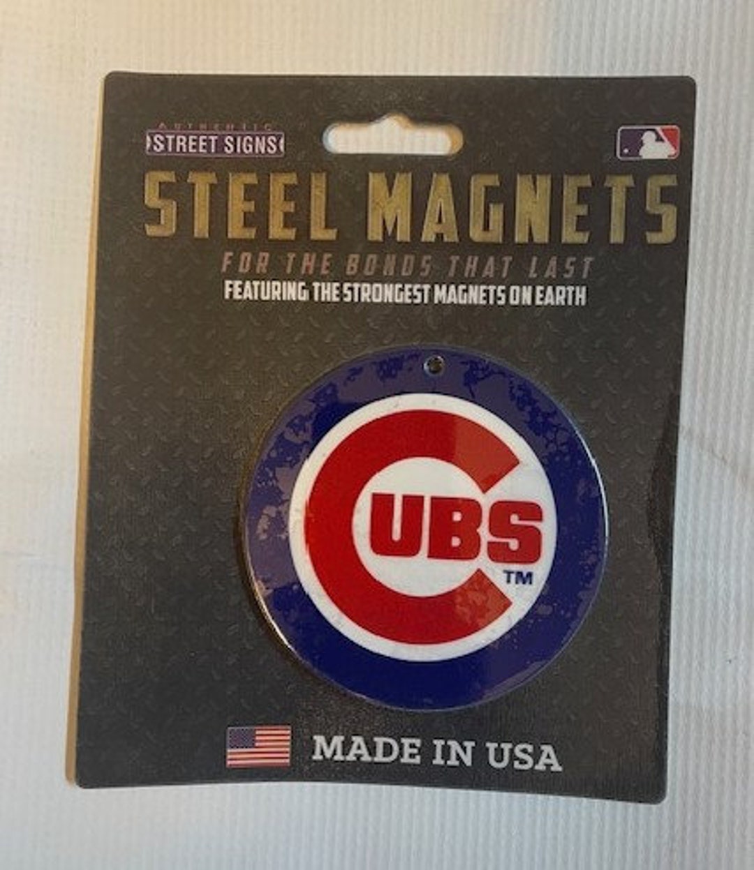 Chicago Cubs Magnet Super Steel Magnet - Etsy