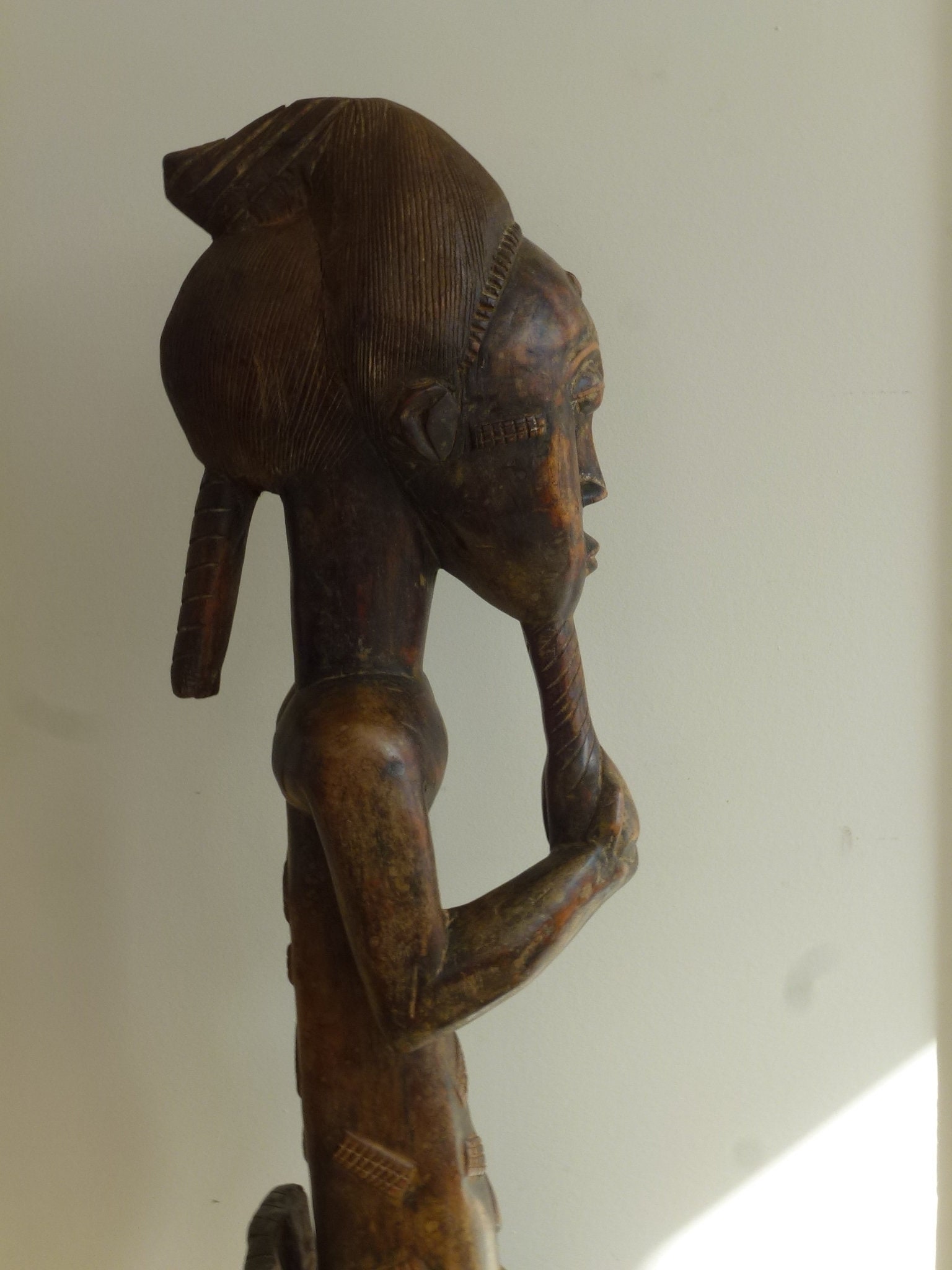 Pair of Baule Blolo Spirit Spouse Carvings - Etsy
