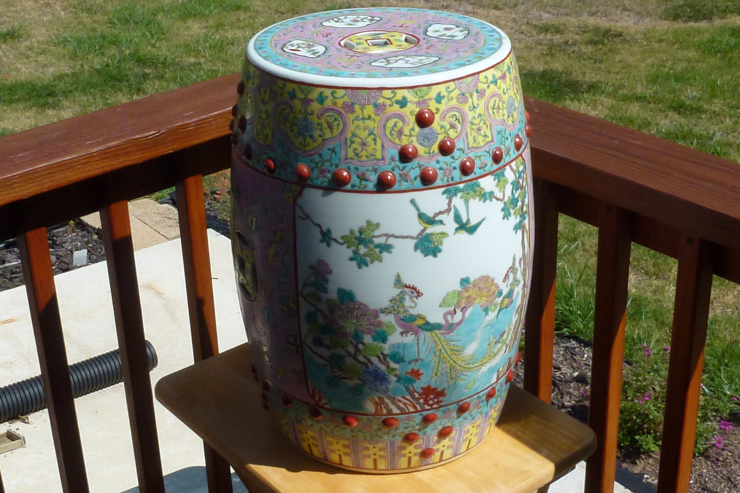 Qing 19th C. Garden Stool - Etsy