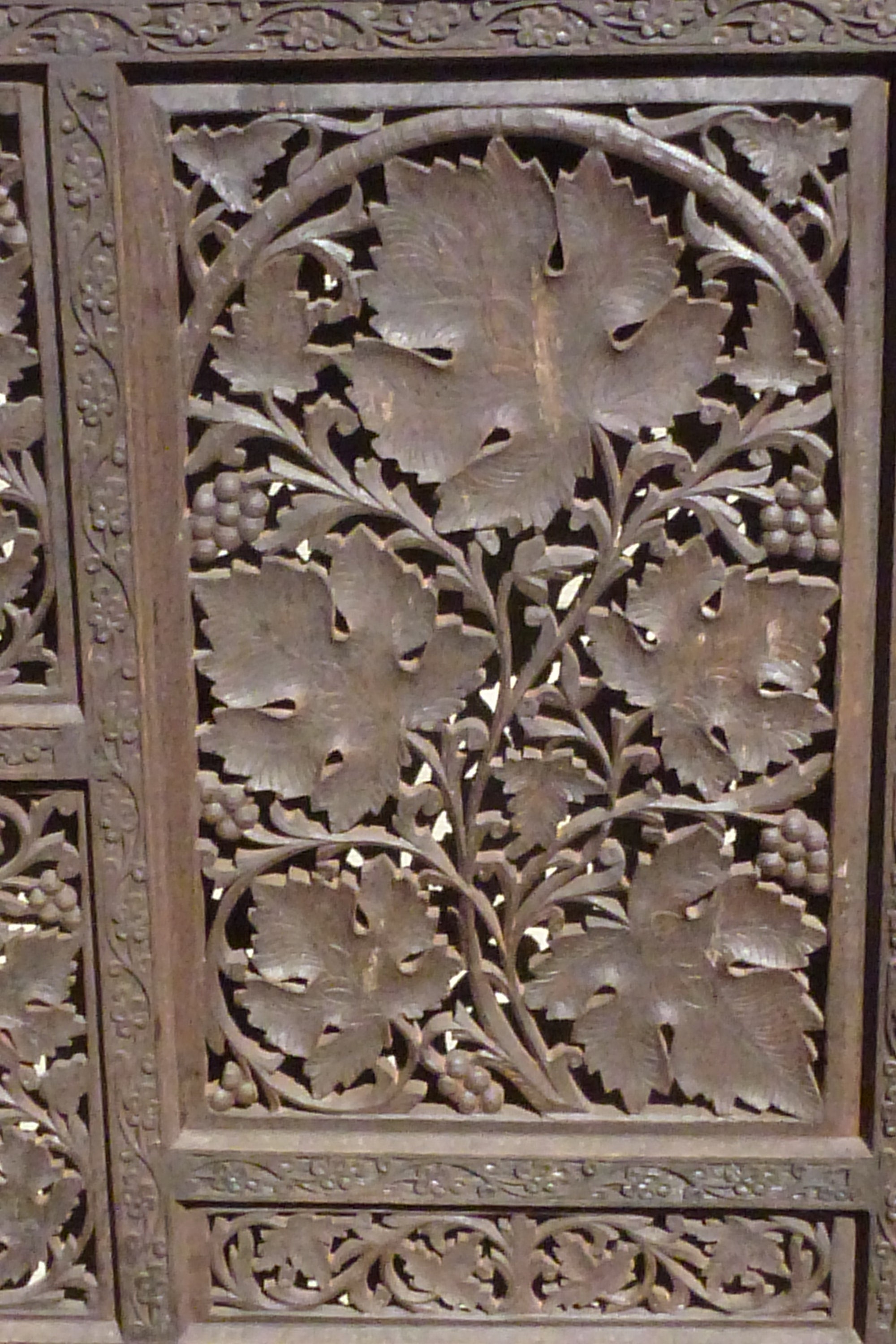 Hand Carved Wood Screen From India - Etsy