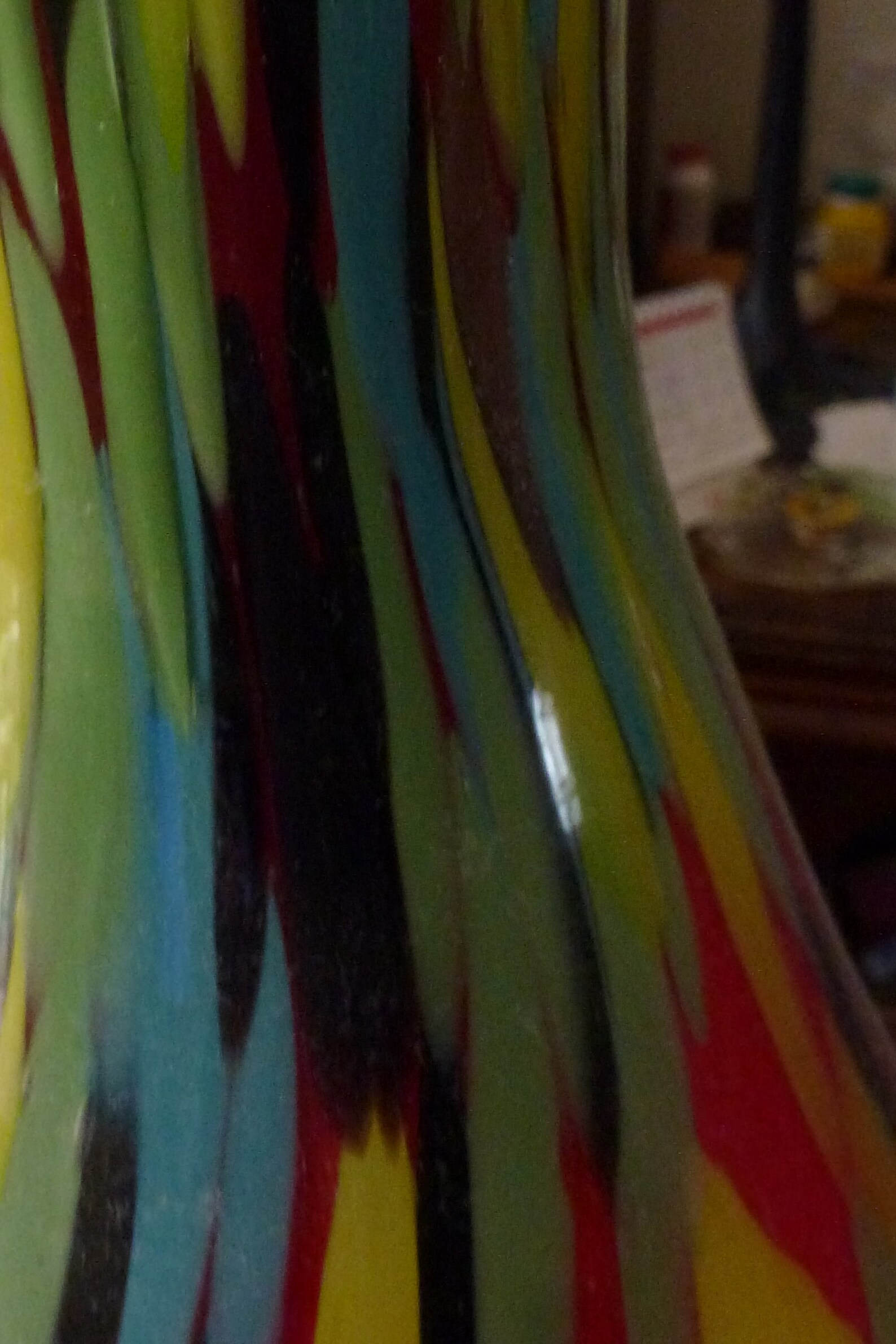 Italian Splatter Glass Vase - Etsy
