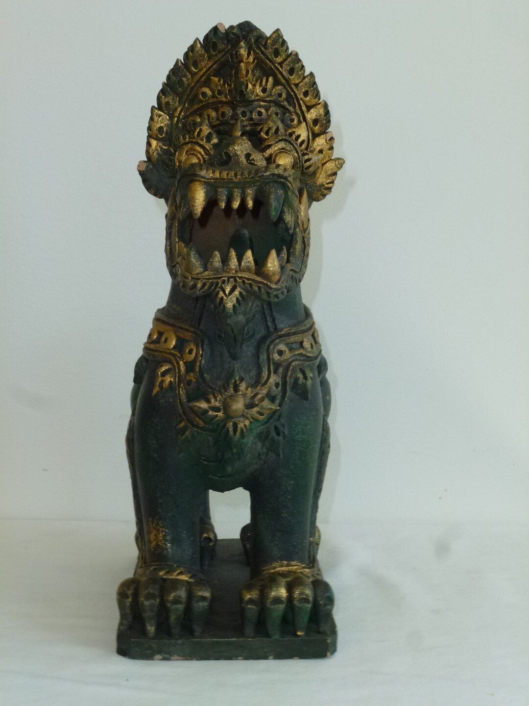 Tera Cotta Foo Dog - Etsy