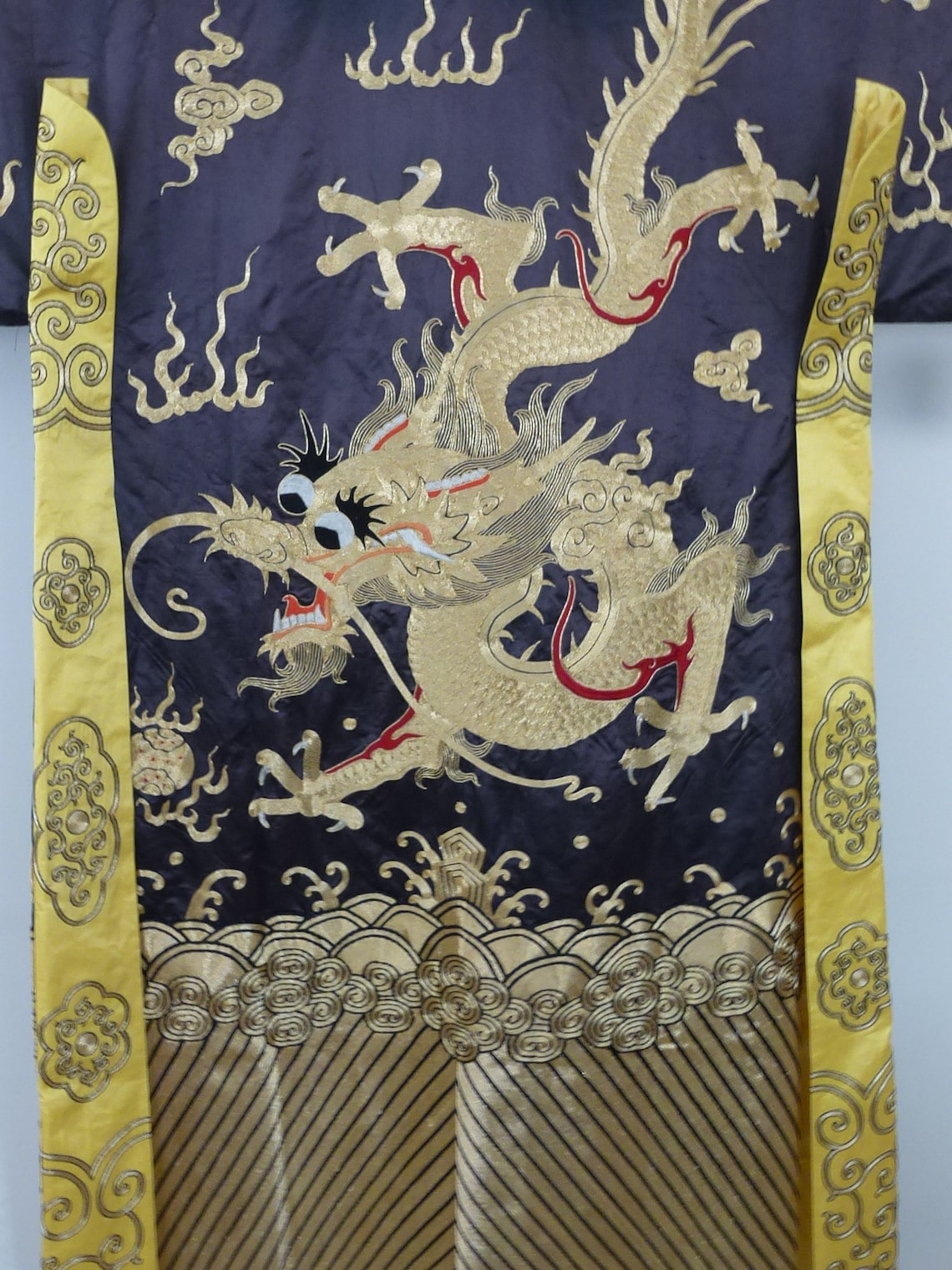 Chinese Silk Robe - Etsy