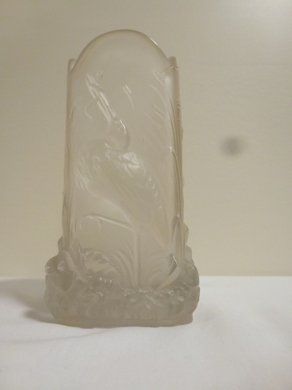 Rare Joseph Locke Stork Vase - Etsy