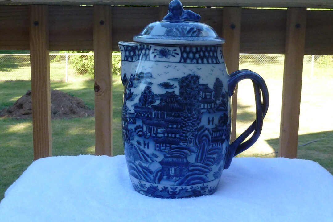 Chinese Export Cider Jug - Etsy