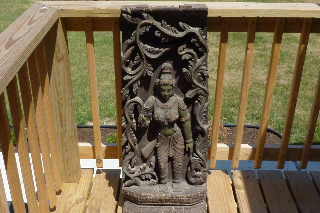 18th/19th C. Shiva Wood Carving - Etsy