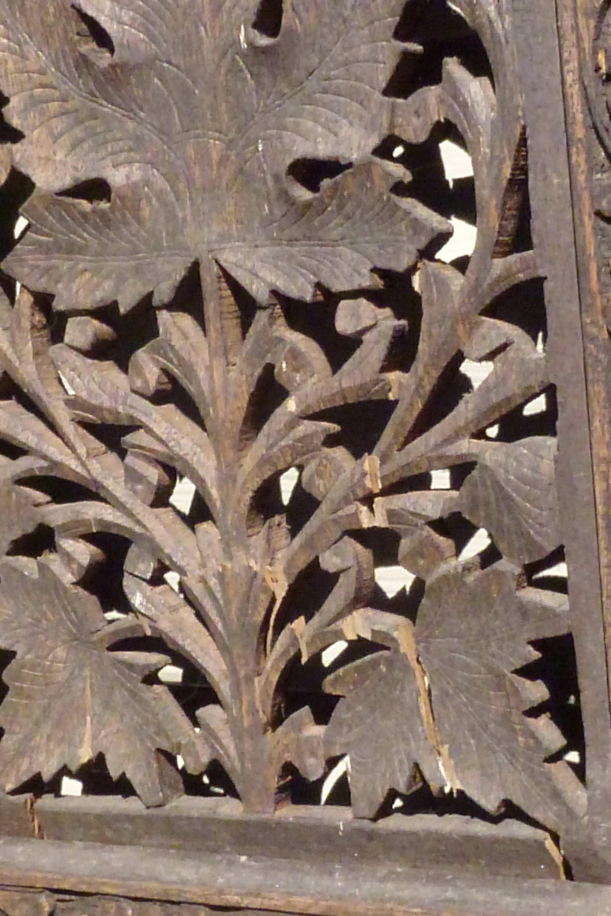 Hand Carved Wood Screen From India - Etsy