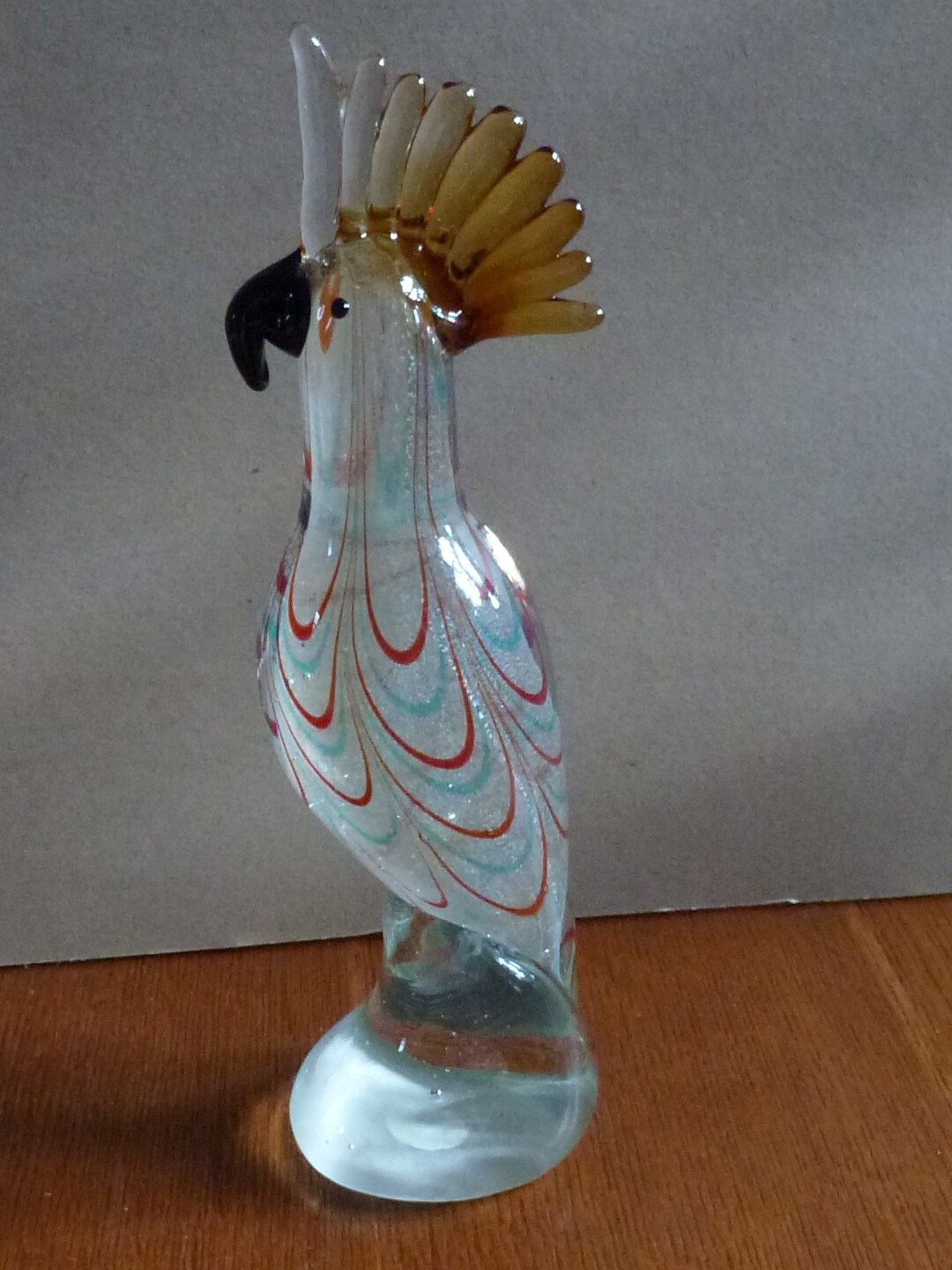 Murano Art Glass Parrot - Etsy
