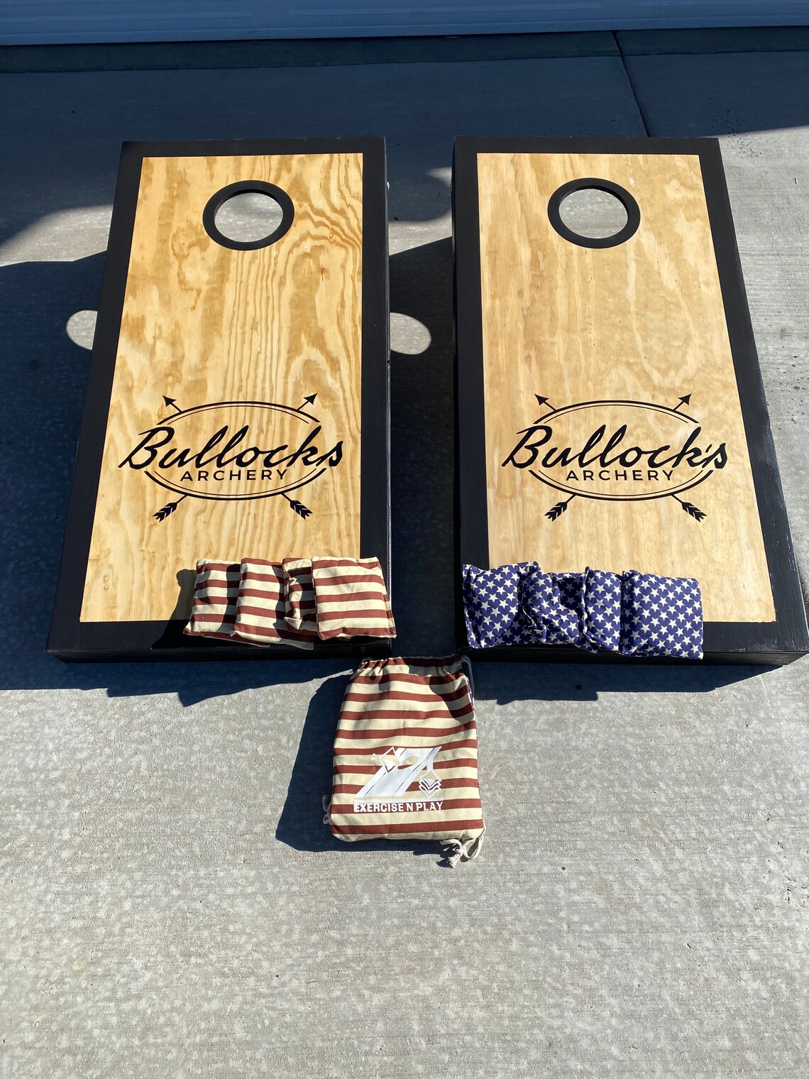 Cornhole Boards Custom Cornhole Game Lawn Yard Games - Etsy New Zealand