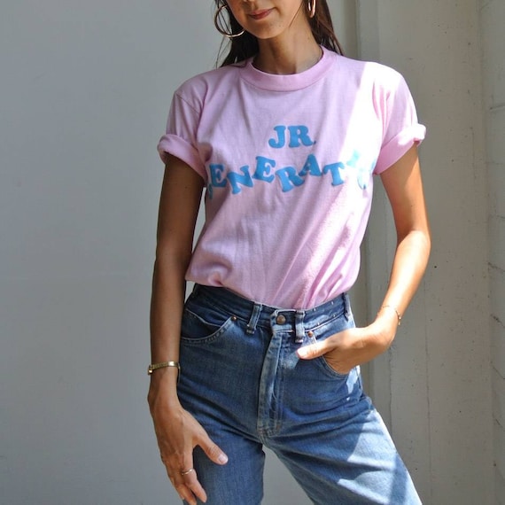 Vintage 1980s flock sheet - Gem