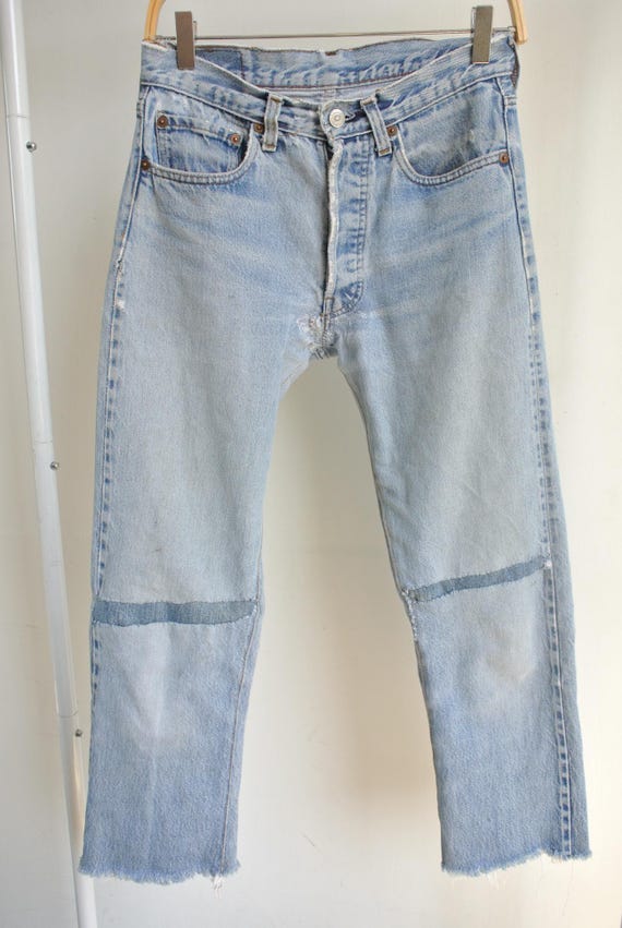 1970s Vintage Levi's 501 Redline Selvedge Jeans - W29… - Gem