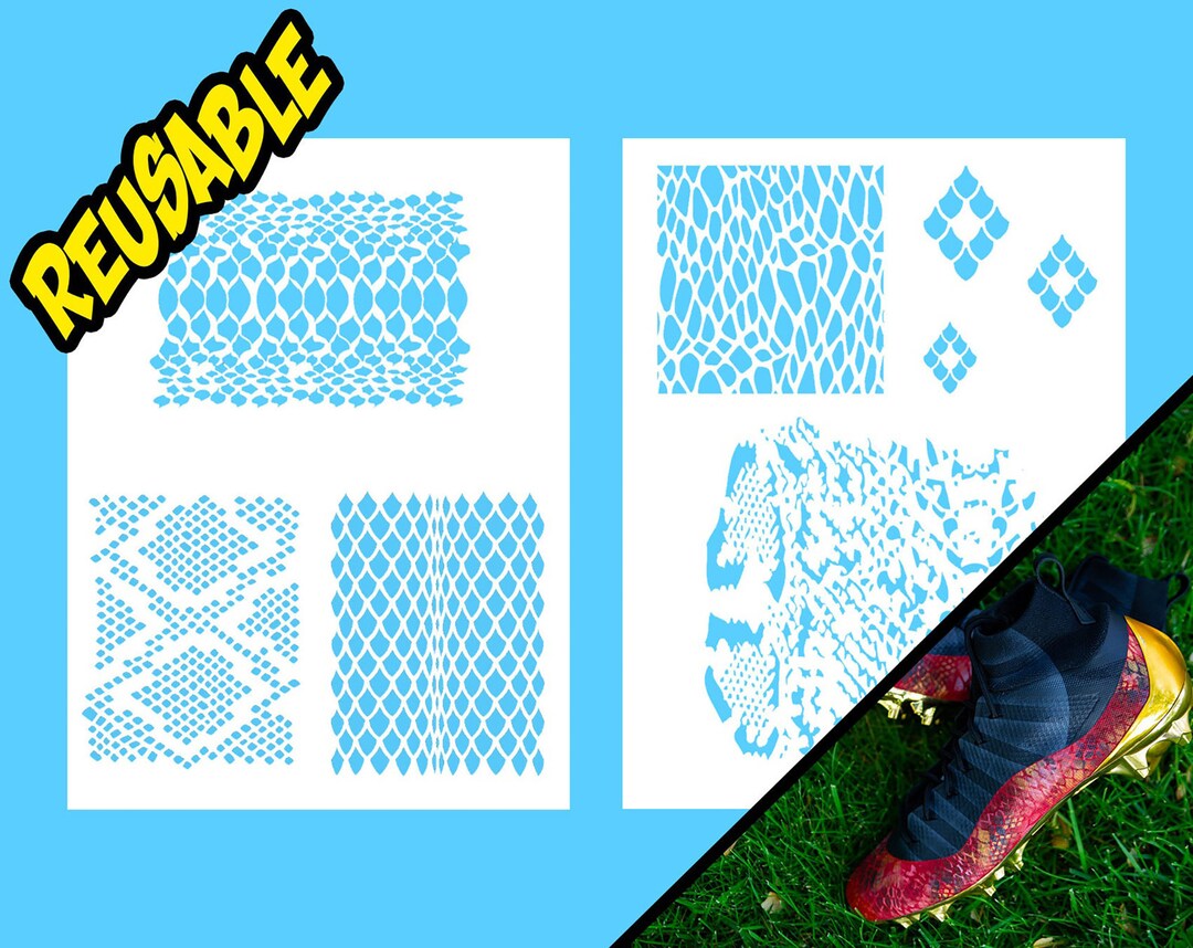 Snakeskin Stencil - Etsy