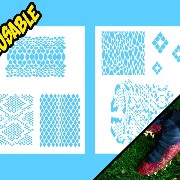 Snake Skin Stencil - Etsy