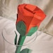 DIY Papercraft Rose Flower,lowpoly Rose,valentine Rose Papercraft,rose ...